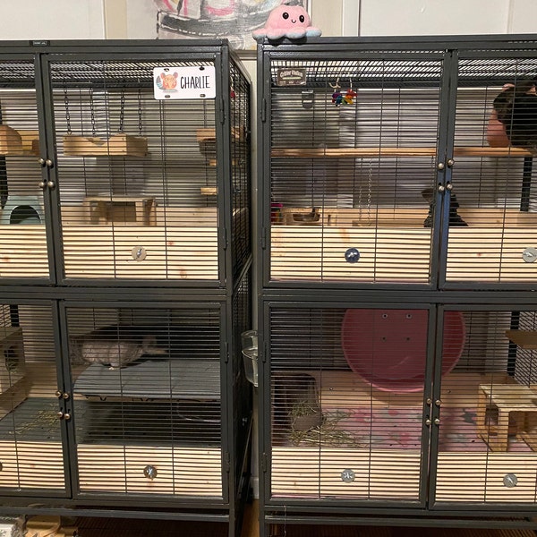 Original Full Sets of Cage Guards / Cage Poop Guards - SAFEST & MOST ...