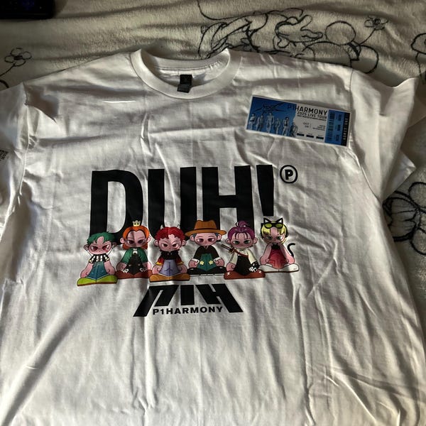 P1harmony Jongseob Shirt, P1harmony Duh! Tshirt, P1harmony Utop1a Tour ...
