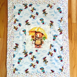 Bella Ballerina Quilt Kit, Girl Dancer Fabric Panel, Bedding Pink Blush ...