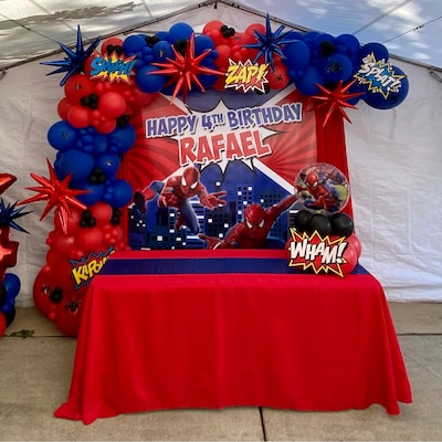 Cleo & Cuquin Backdrop Banner, Party Supply, Nursery Birthday Theme ...