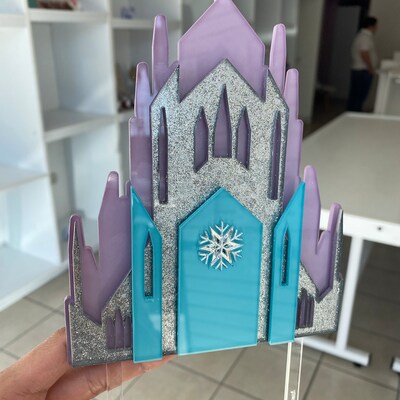 Frozen Castle SVG File for Cake Topper or Party Decorations Arendelle ...