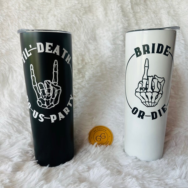 Bride or Die SVG: Til Death Do Us Party, Wedding Design (digital ...