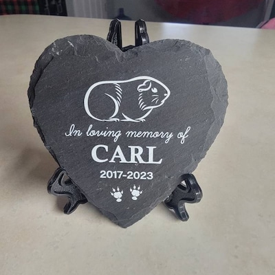 Personalized Rat Memorial Stone, Garden Stone, With Picture, Memorial ...