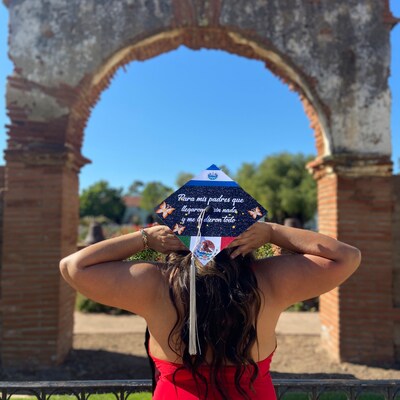 El Poder De Una Mujer Graduation Cap Topper Latina Grad Cap - Etsy