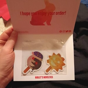 Five Nights at Freddy's Security Breach Popsicle Holographic Stickers ...