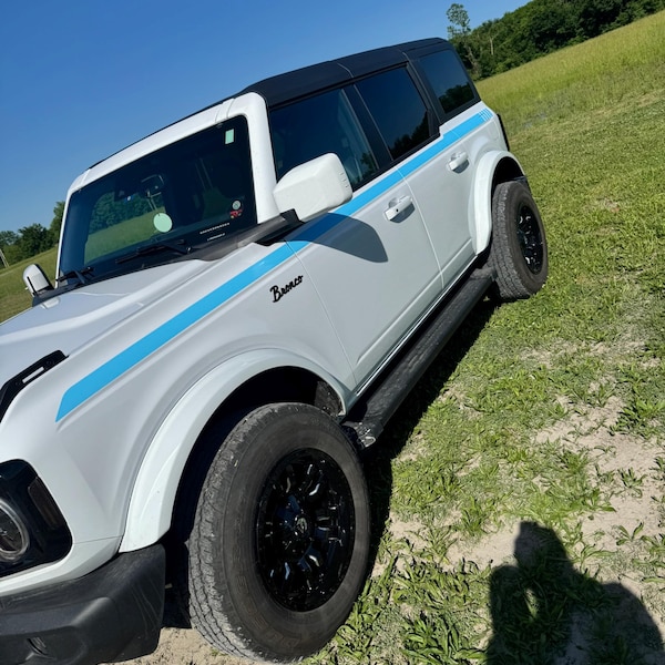 For Bronco Decals 2021+. Side Stripe Mountains for Bronco Accessories ...