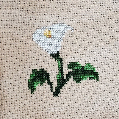 20 Tiny Cross Stitch Flowers Set , Mini Cross Stitch Rose Sampler ...