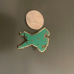 Leg Day Larry Buff Muscle Frog Hard Enamel Pin - Etsy