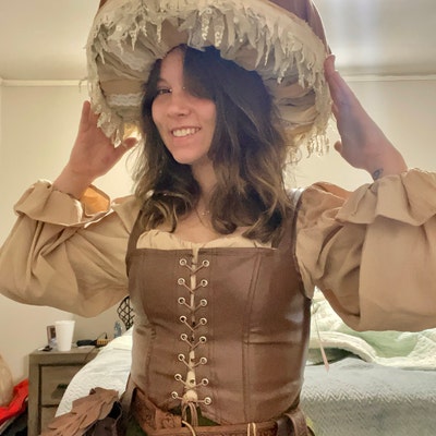 Spotted Cort Mushroom Hat, Comfortable Wear, Forest Fairy, Renaissance ...