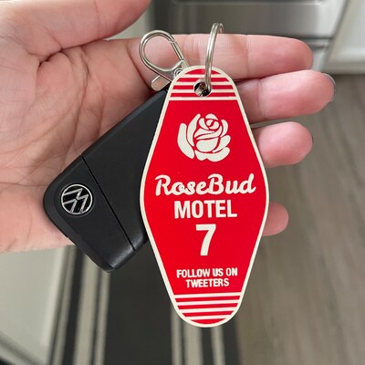 Supernatural Retro Motel Keychain, Winchesters Keyring, Horror Key ...