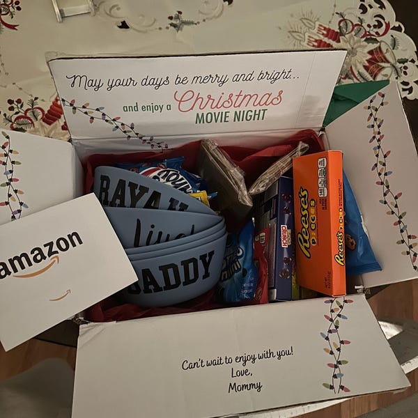 Family Movie Night Gift Box - Etsy