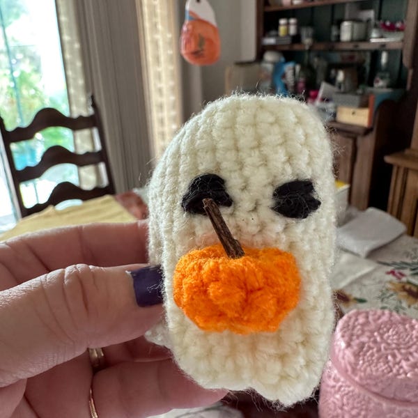 PATTERN: Low Sew Plush Ghasper the Sheet Ghost - Crochet Ghost With ...