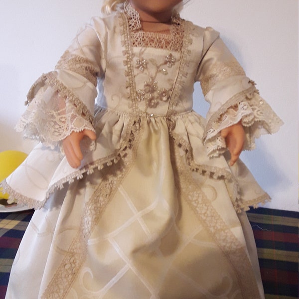 Colonial Evening Dress, Day Dress, Pinner Cap & Dust Bonnet Patterns ...