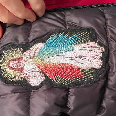 Jesus Divine Mercy Iron on Patch Mexican Folkart - Etsy