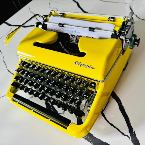 Mercedes Portable Working Typewriter, Vintage Typewriter, Antique ...