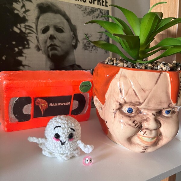 No Sew Ghost Stress Ball Crochet Pattern PDF Digital Download - Etsy