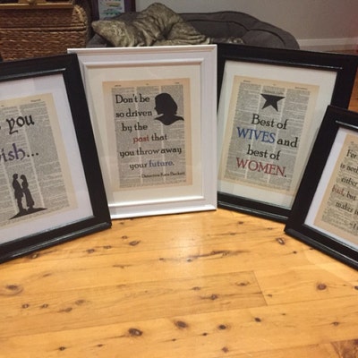 Best of Wives and Best of Women Hamilton Musical Dictionary Print Page ...