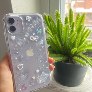 Y2k Star Phone Charm With Crystal Beads - Etsy