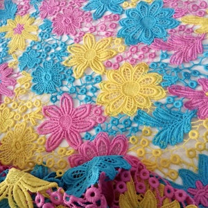 Embroidery Mesh Lacesoft Mesh Fabriccolorful Embroidery Mesh - Etsy