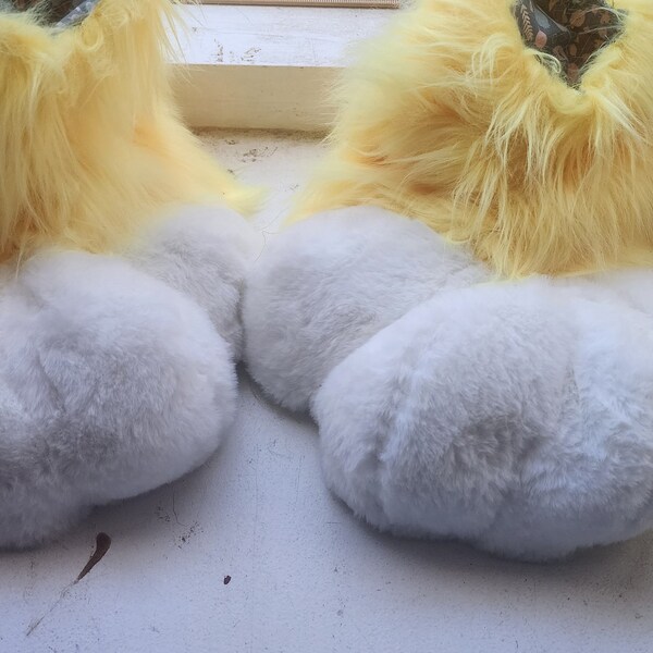Plantigrade Stompy Fursuit Feetpaw Indoor and Outdoor Pattern PDF ...