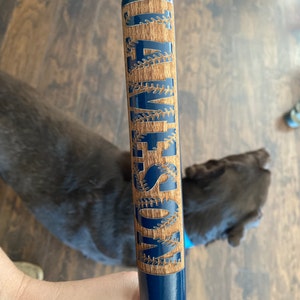 Personalized Bat Mini Baseball Bat Ring Bearer Gift Coach - Etsy