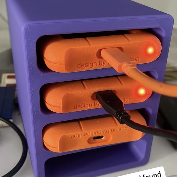 Under Desk Battery Bank Storage Mount and Charging Station - Etsy