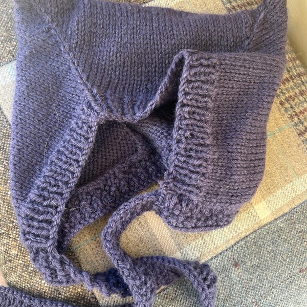 PATTERN for an Elevated, Adult Knitted Cat Hat / Kitty Ears Bonnet That ...