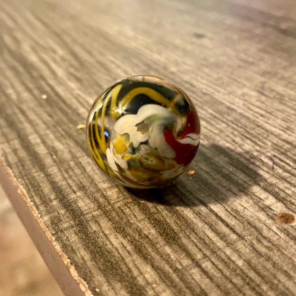Linework Surprise Marbles 1", Rainbow Marbles, Mystery Marbles, Wig-wag ...