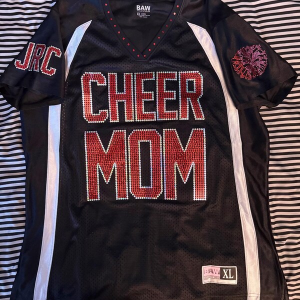 Custom Bling Ladies Patchwork Jersey - Customize With Your Team, Mascot ...