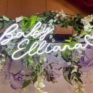 Nursery Neon Sign Name Neon Light Boy & Girl Bedroom Custom - Etsy