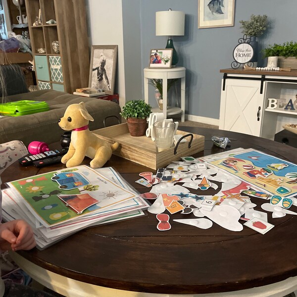 Solar System Busy Book Page, Planet Matching Worksheet for Toddlers ...