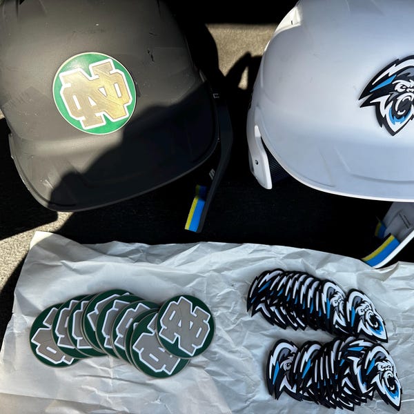 3D Helmet Logos/decals (10 Pack+) - Etsy