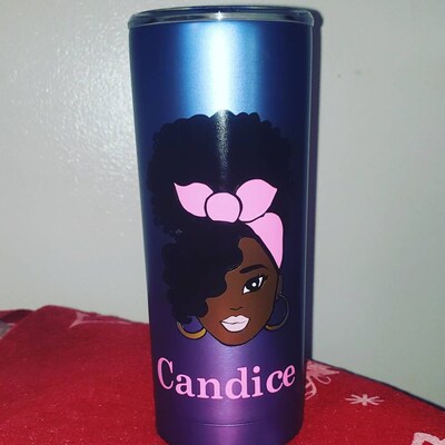 Fullface Monique, African American Woman Svg, Headwrap Svg, Afrocentric ...