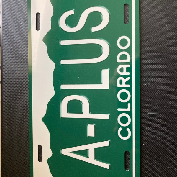 Personalized State License Plate - Colorado 1977 Novelty Plate-printed ...