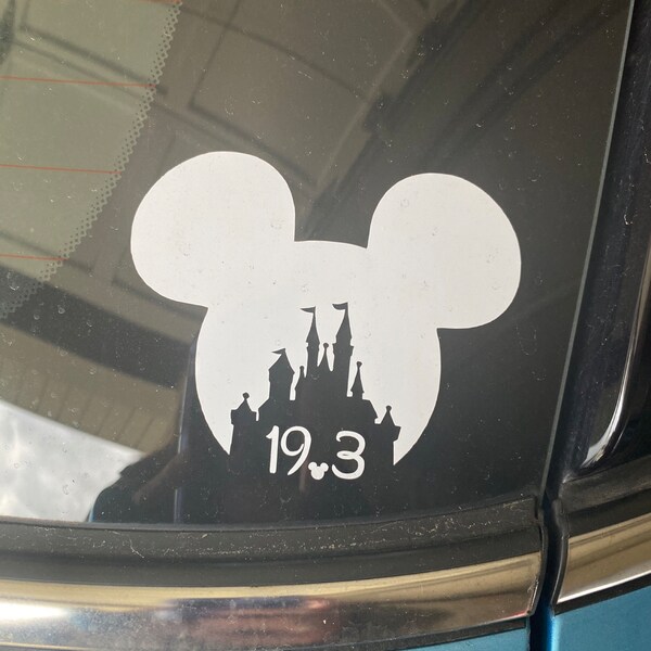 Disney Running Decal, Disney Marathon Decal, Run Disney Decal, Half ...
