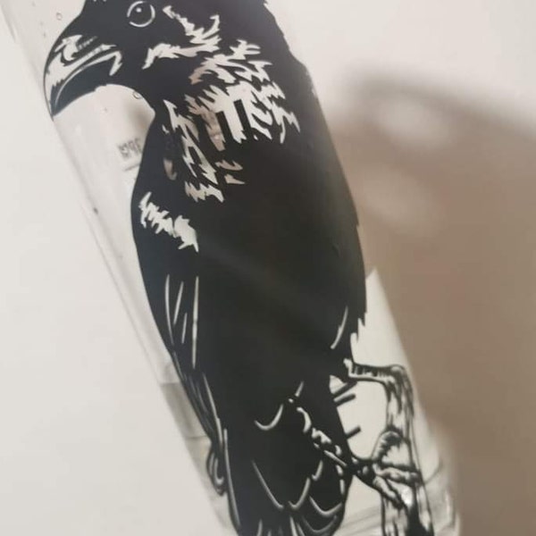 Raven Svg, Raven Silhouette Dxf, SVG for Cricut, Raven Clipart, Laser ...