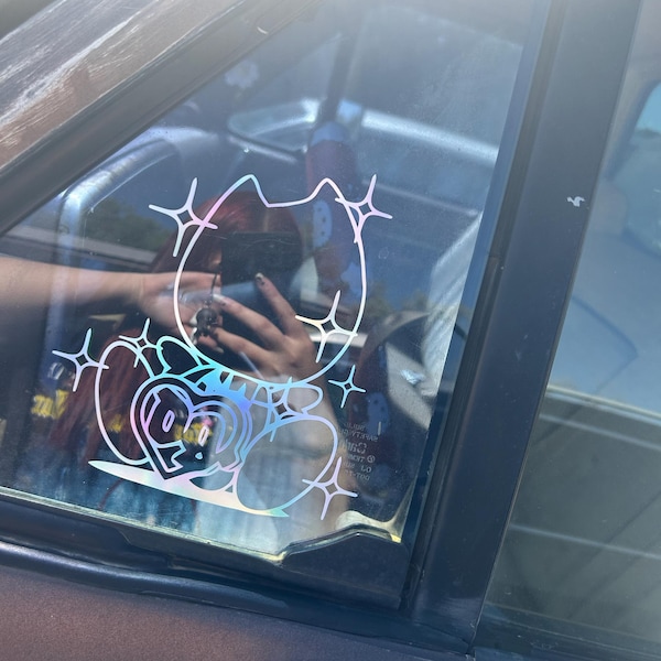Drain Gang Chao Vinyl Decal - DG Faceless Drain Angel Car Window ...