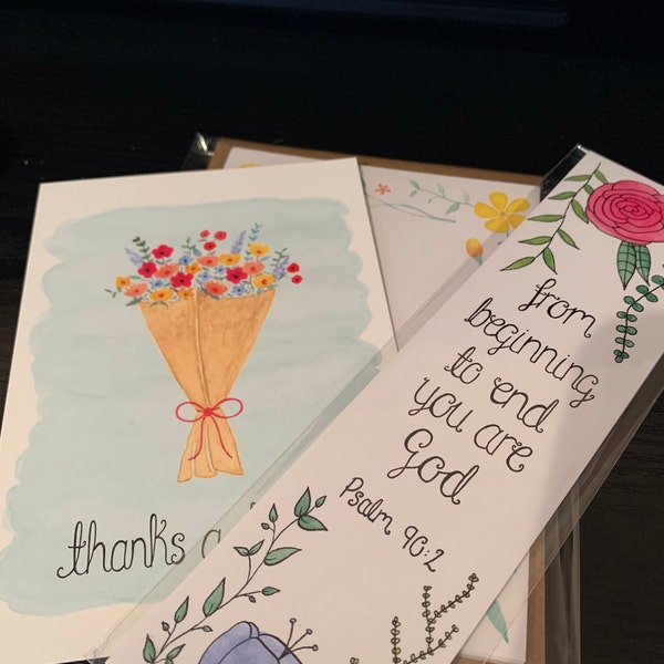 Set of 4 Bible Verse Postcards Christian Postcard Pack Christian Gifts ...