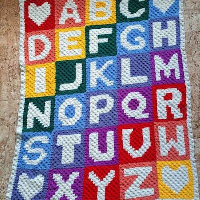 Cow Print Graph Written Pattern for C2C & Tapestry Crochet C2C Graph ...