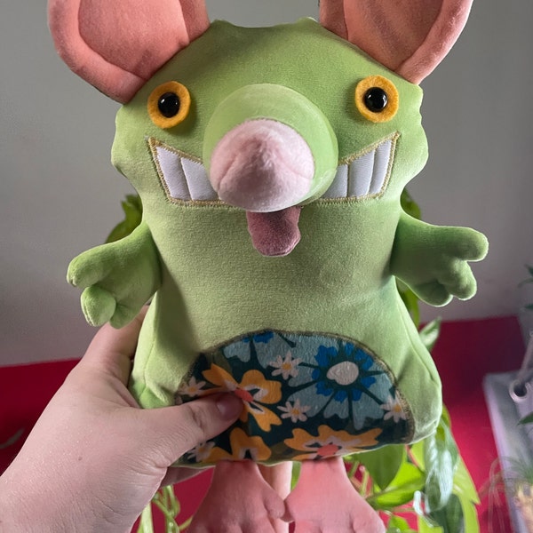 Flatrat Beanbag Rats/ Plushies - Etsy