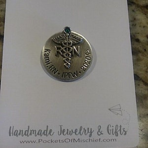 Nursing Pin Pinning Ceremony Nursing Graduation Pin Nurse Gifts RN Pin ...