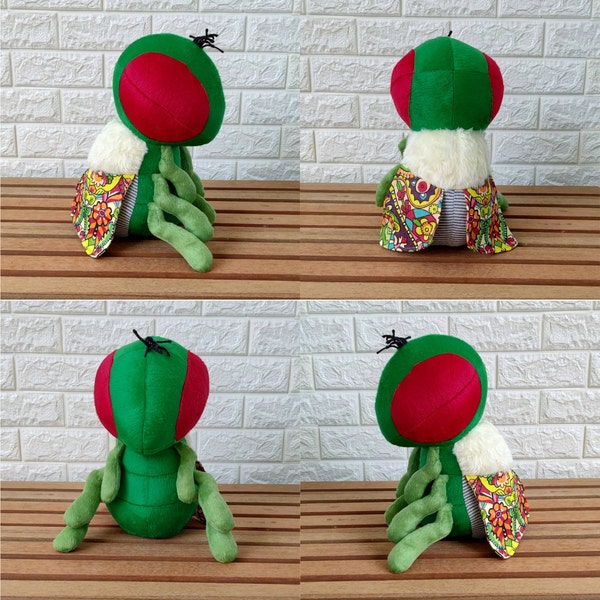 Fruit Fly Plush Sewing Pattern - Insect Stuffed Animal Pattern PDF ...