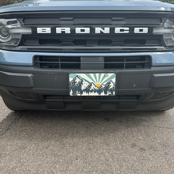 Western Cowgirl License Plate. Somebody's Problem, Retro Colors ...