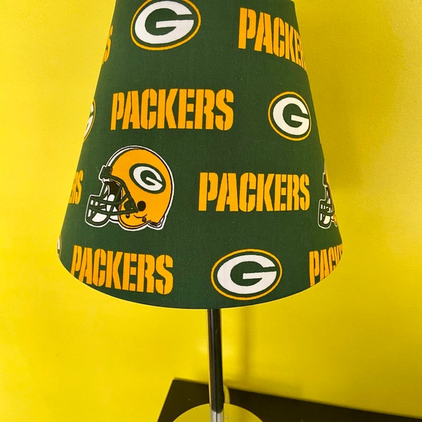 Green Bay Packers Lamp Shade. NFL. Shades Are 9.5" X 5" X 7" Tall - Etsy