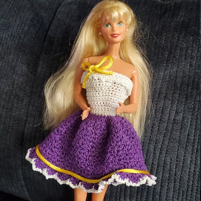 Barbie Crochet Patterns Crochet Collector Costumes Barbie - Etsy