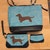 Italian Greyhound Purse, Whippet Purse Appliqued Greyhound/whippet ...