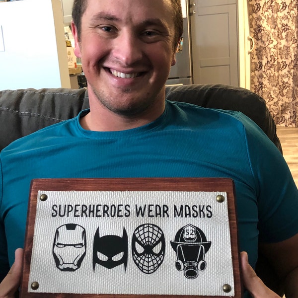 Fire Hose Sign With Super Hero Firefighter or Fireman. A Great ...