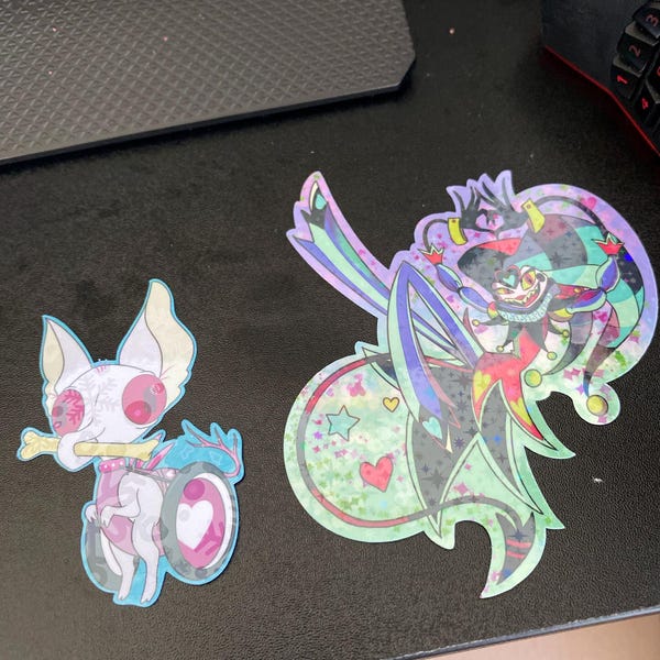 FIZZAROLLI - Helluva Boss Inspired Stickers- 2 Versions - Etsy