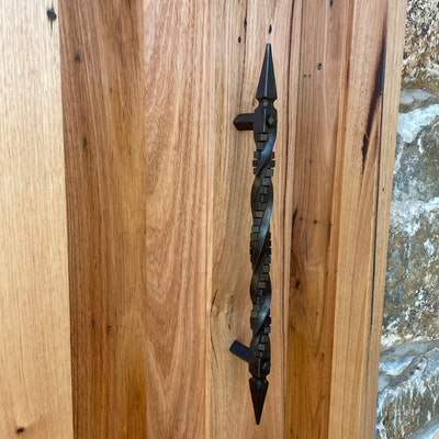 Large Dragon Scale Hand Forged Handle Blacksmith Rustic Medieval ...