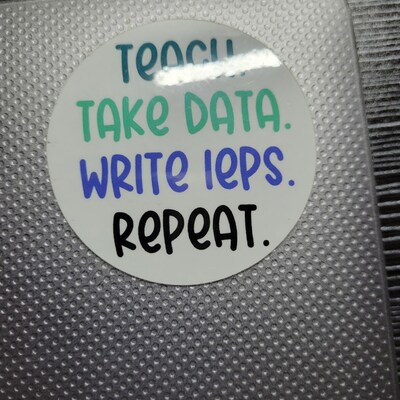 Positive Quote Teacher Sticker - Etsy